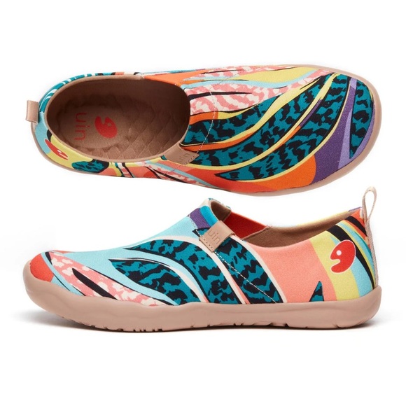 UIN | Shoes | Uin Womens Art Painted Travel Shoes Slip On Canvas Flats ...